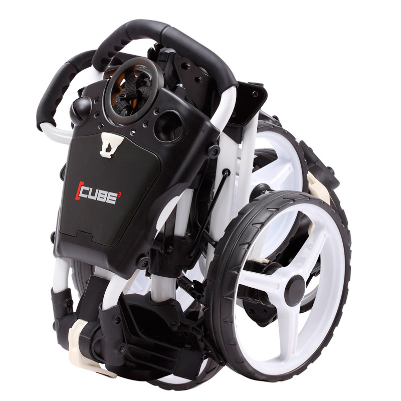 chariot-golf-cube3-blanc-plier – Golf Technic