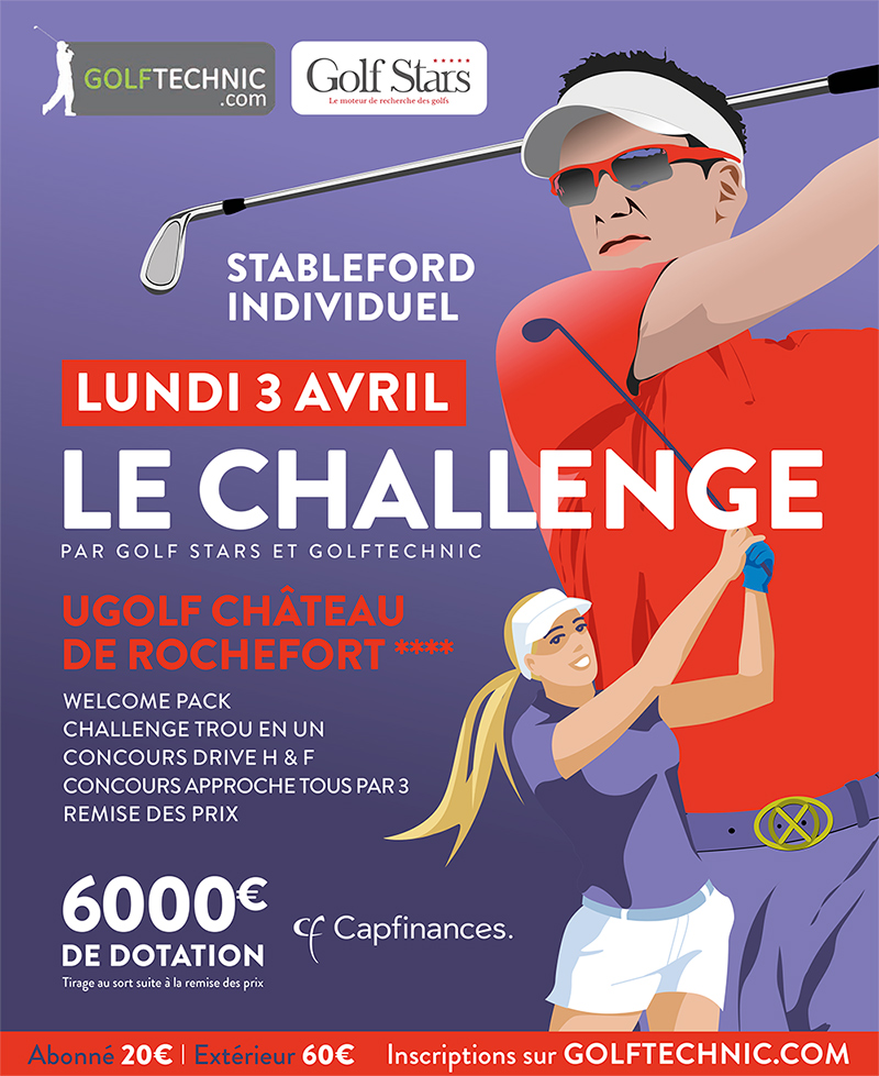 LE Challenge 2023 - Stableford individuel UGOLF Château de Rochefort ...